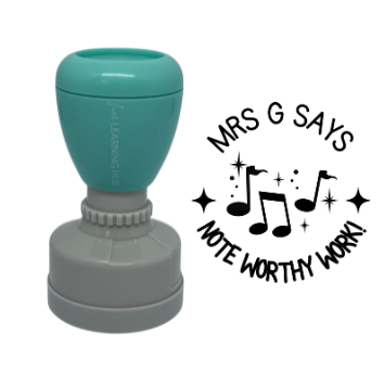 Note Worthy Work Stamp – Luxe Learning Hub