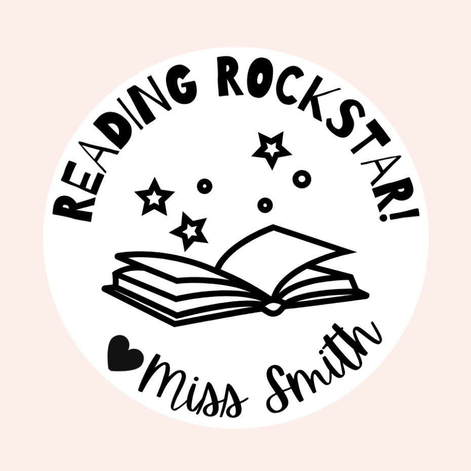 Custom Reading Rockstar Stamp – Luxe Learning Hub