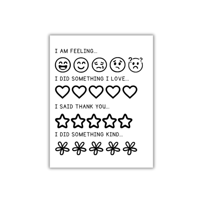 Daily Reflection Stamp – Luxe Learning Hub